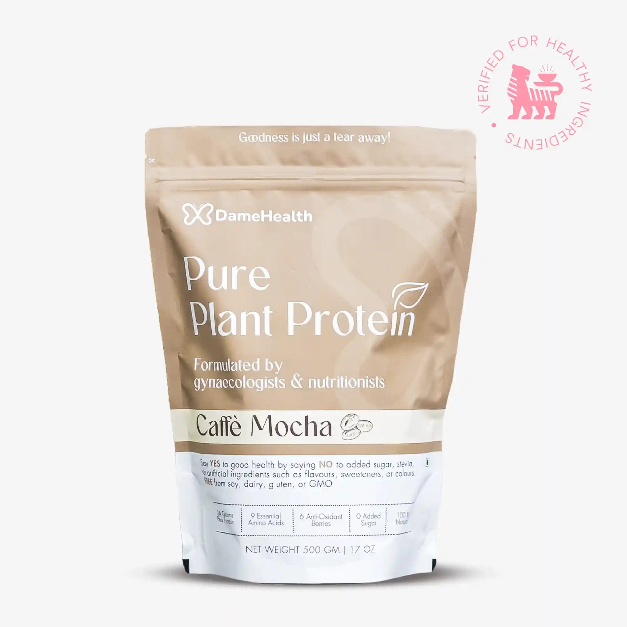 India’s 1st All-Natural Complete Protein for Women – Dame Health